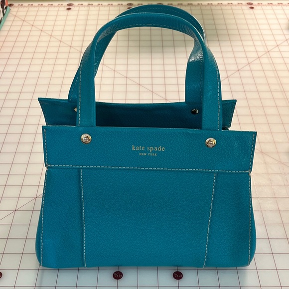 kate spade | Bags | Kate Spade Turquoise Satchel | Poshmark